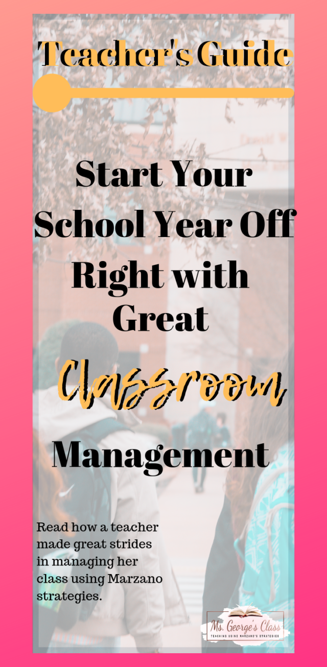 Having a Great Classroom Management Plan Makes Everyone Happy